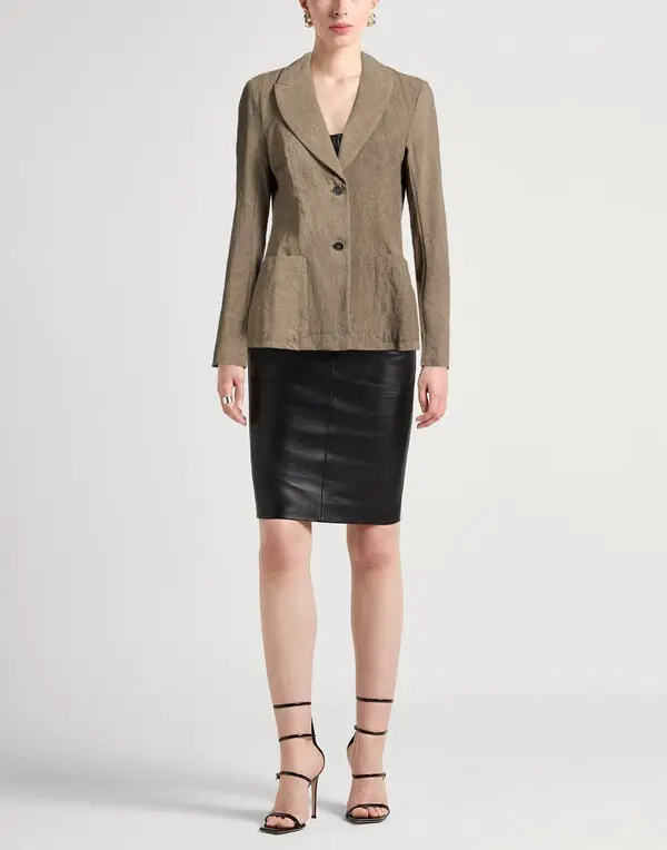 Masnada Single-breasted Blazer With Metallic Trim