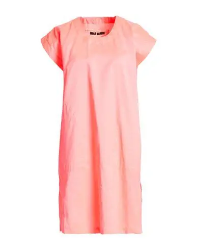 UMA WANG Polyester Short Sleeve Mini Dress - Fuchsia