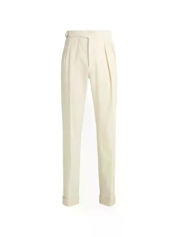 Ralph Lauren Purple Label Double-pleated Corduroy Trousers