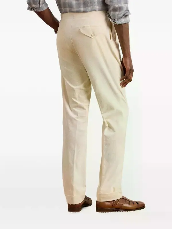 Ralph Lauren Purple Label Double-pleated Corduroy Trousers