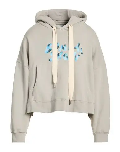 BONSAI Light Cotton Sweatshirt With Print - Grey