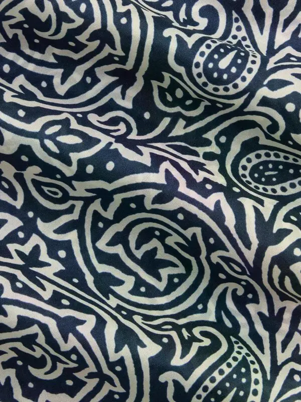 Ralph Lauren Purple Label Intricate-motif Print Neckerchief