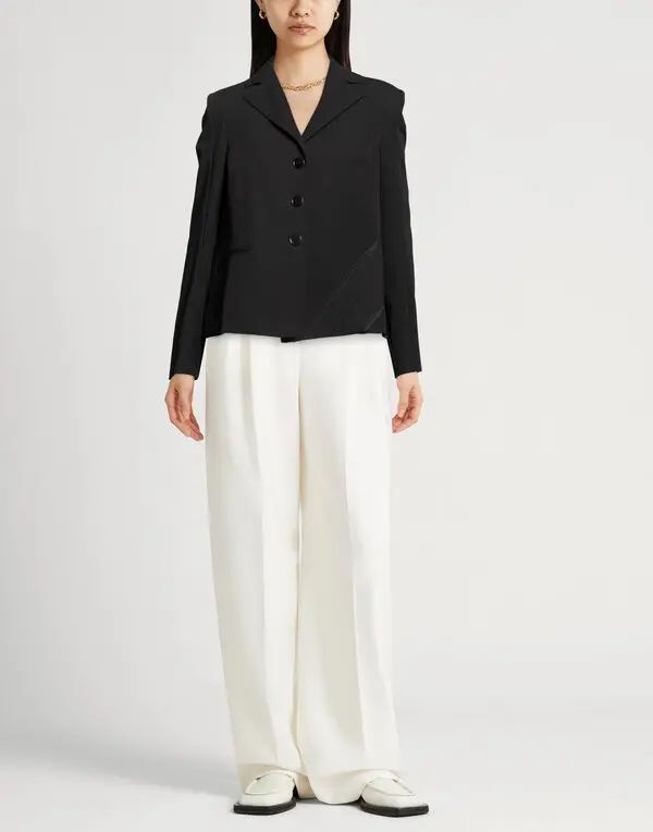 High Blazer In Polyester, Viscose And Elastane