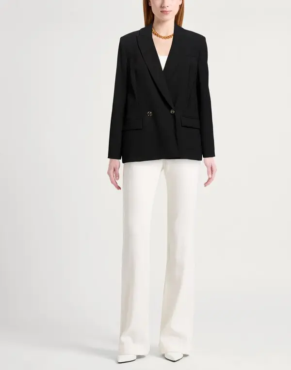 Pinko Double-breasted Polyester Blazer