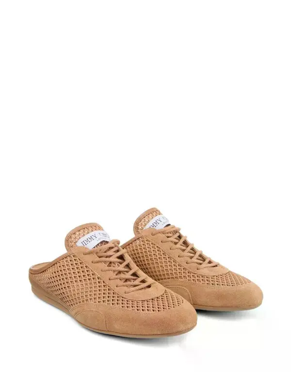 JIMMY CHOO Sunny Lace-up Mule Sneakers