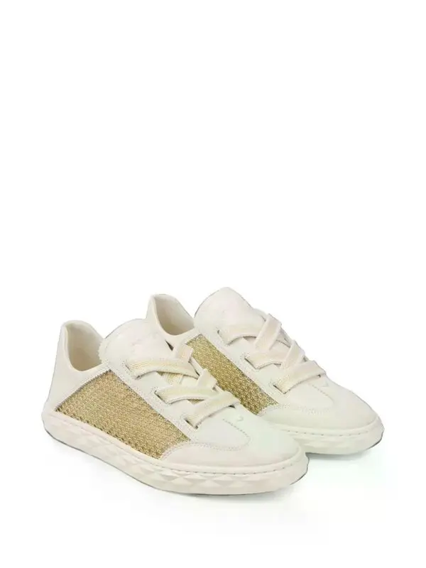 JIMMY CHOO Diamond Light Flex Mesh Sneakers - Neutrals