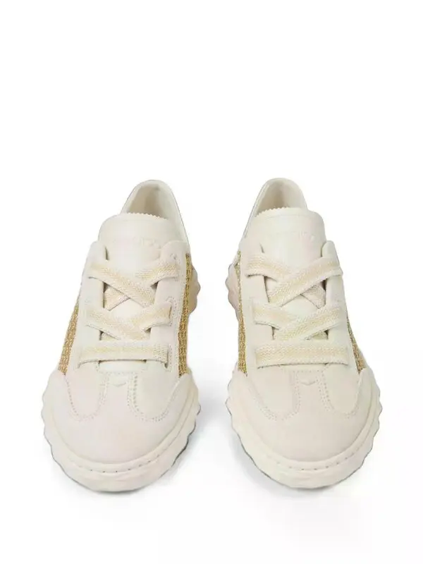 JIMMY CHOO Diamond Light Flex Mesh Sneakers - Neutrals