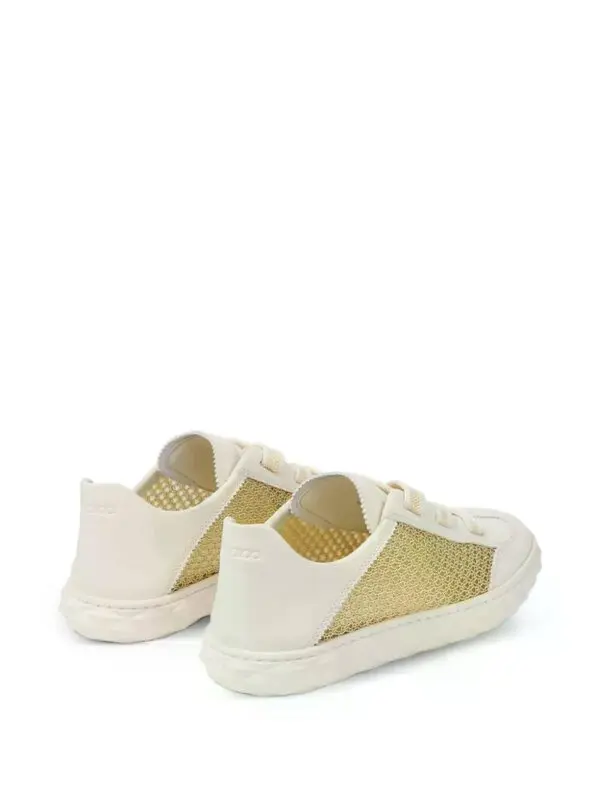 JIMMY CHOO Diamond Light Flex Mesh Sneakers - Neutrals