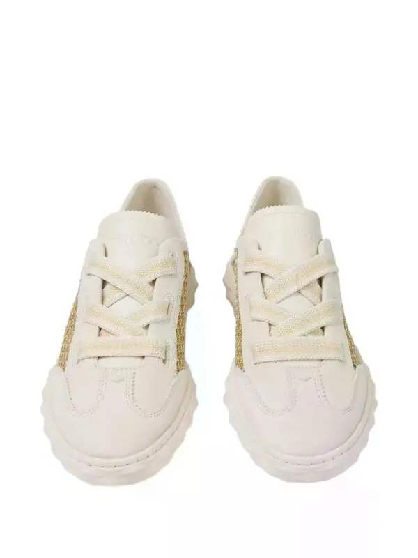 JIMMY CHOO Diamond Light Flex Mesh Sneakers - Neutrals