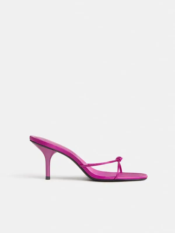 REFORMATION Cooper Heeled Sandal - Pink