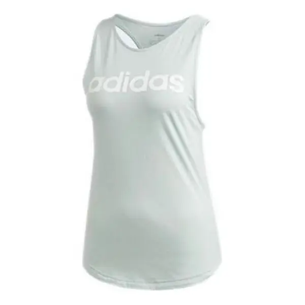 Adidas Essentials Linear Tank Top - Green
