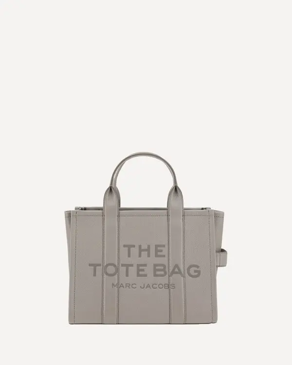 Marc Jacobs The Medium Tote Leather Handbag - Grey