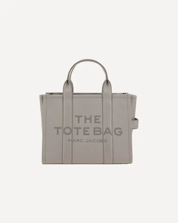 Marc Jacobs The Medium Tote Leather Handbag - Grey