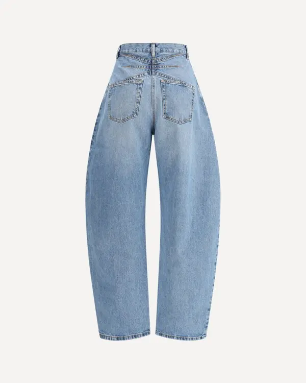 Alaïa Rounded Denim Trousers