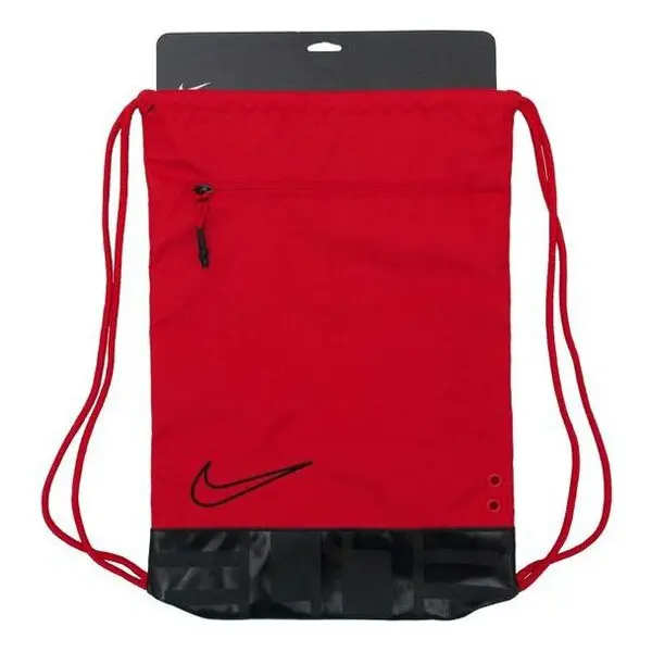 Nike Gym Sports Drawstring Bag - Blackred