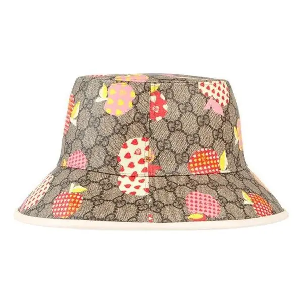 Gucci Les Pommes Bucket Hat 'beige - Tan