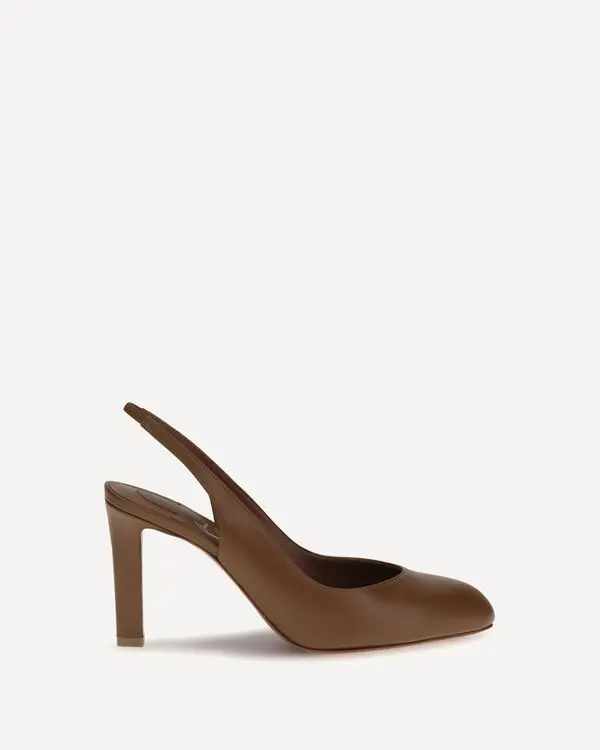 CHRISTIAN LOUBOUTIN Fannylove Slingback Pumps - Brown