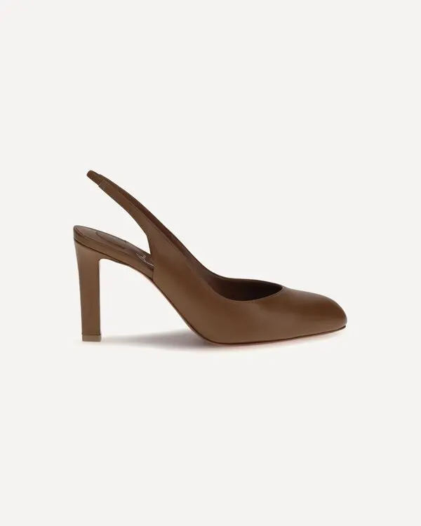 CHRISTIAN LOUBOUTIN Fannylove Slingback Pumps - Brown
