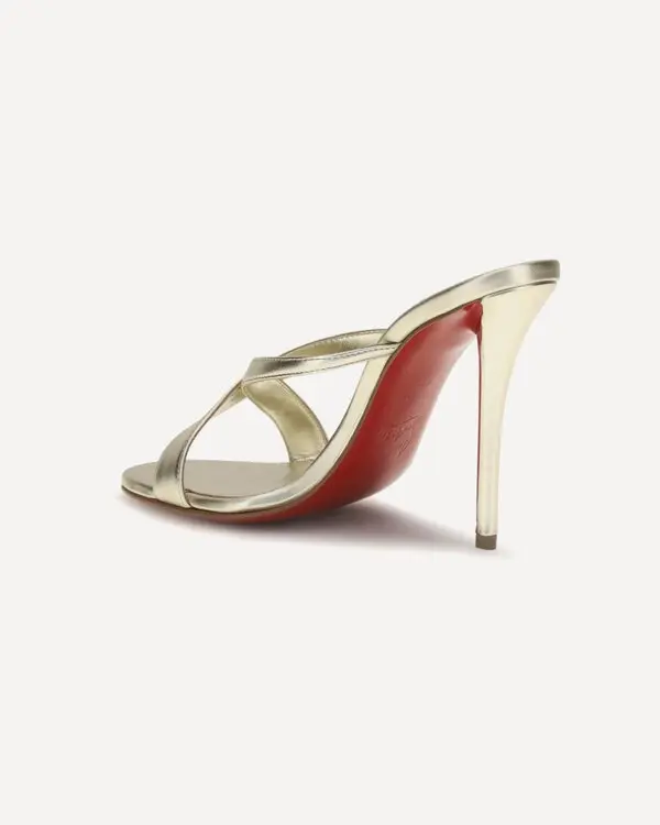 CHRISTIAN LOUBOUTIN Mulazee Cross Mule Sandals