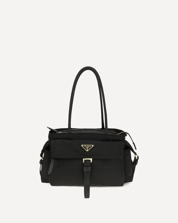 Prada Explore Medium Shoulder Bag In Re-nylon