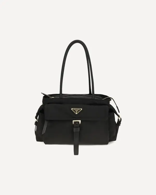 Prada Explore Medium Shoulder Bag In Re-nylon