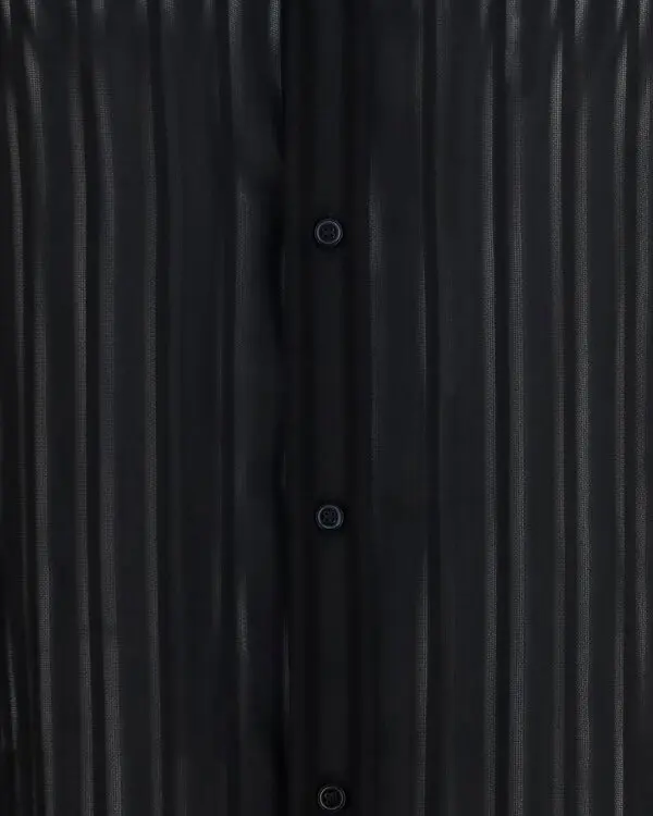 Gucci Striped Silk Gauze Shirt