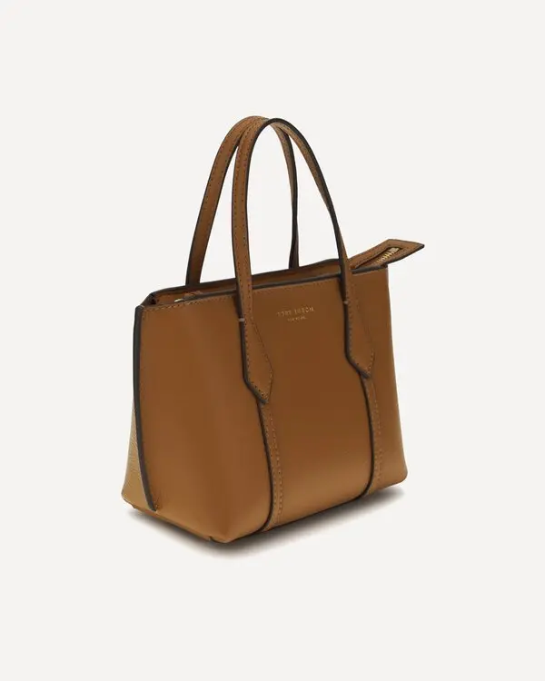 Tory Burch Mini Perry Tote Bag - Brown