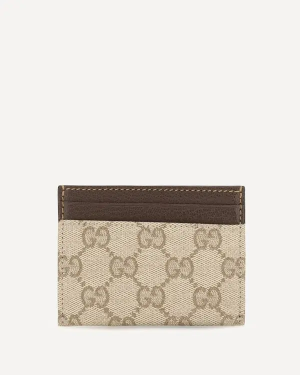 Gucci Essence Classic Card Holder - Beige