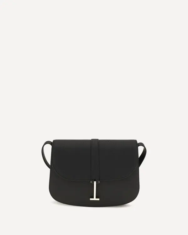 TOM FORD Small Leather Crossbody Bag - Black