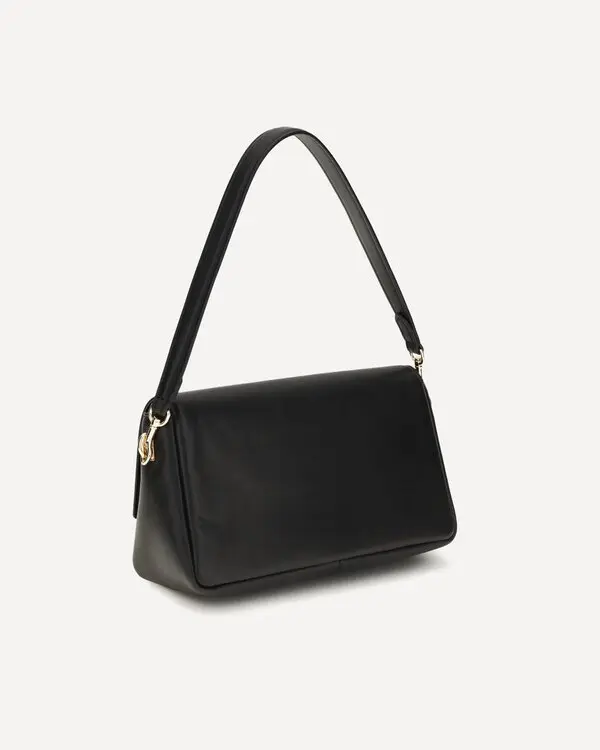 Tory Burch Small Charlie Shoulder Bag - Black