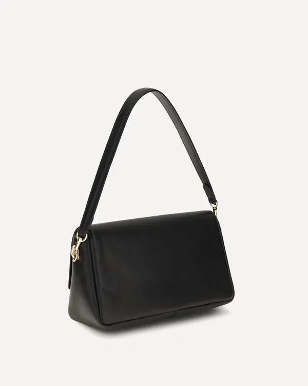 Tory Burch Small Charlie Shoulder Bag - Black