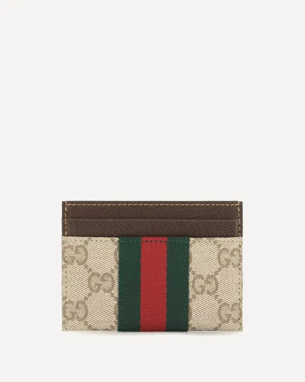 Gucci Card Holder With Web Stripe