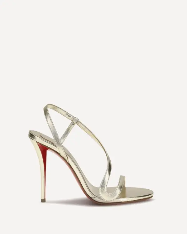 CHRISTIAN LOUBOUTIN Rosa Z Sandals - Gold