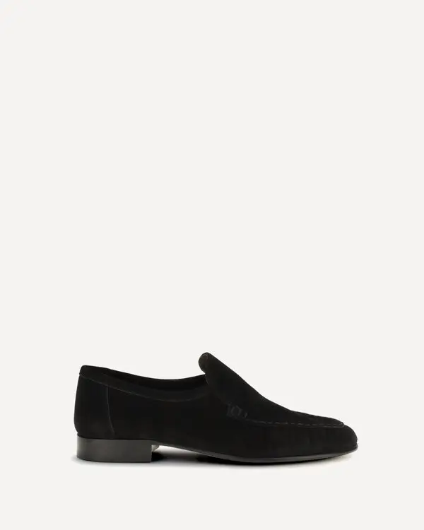 THE ROW Two Loafers - Black