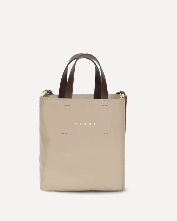 Marni Museo Mini Handbag - Beige