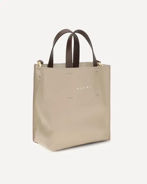 Marni Museo Mini Handbag - Beige