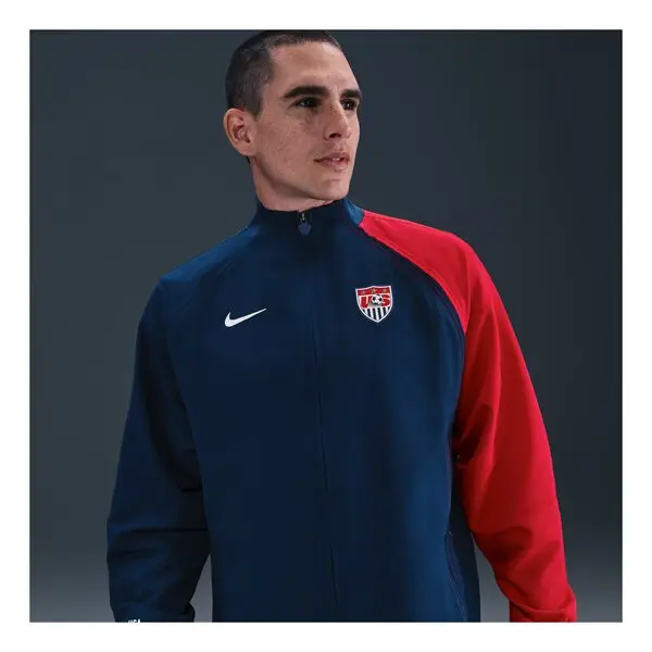 Nike Usmnt 2004 Total 90 Reissue Track Jacket - Blue/red/white