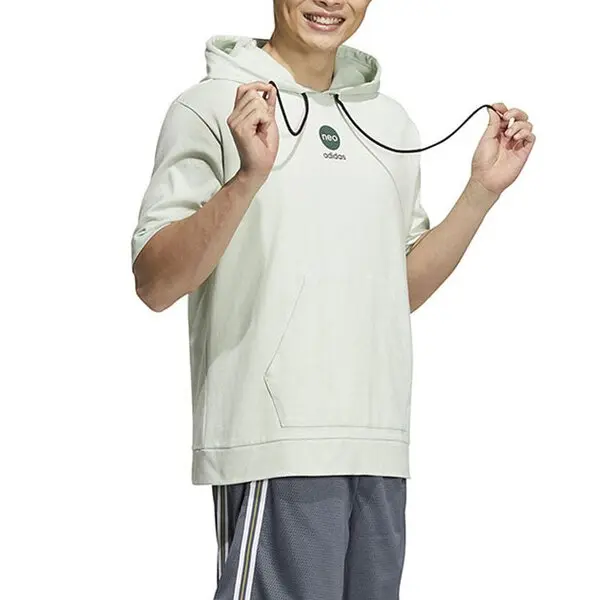 Adidas Neo Short Sleeve Hoodie