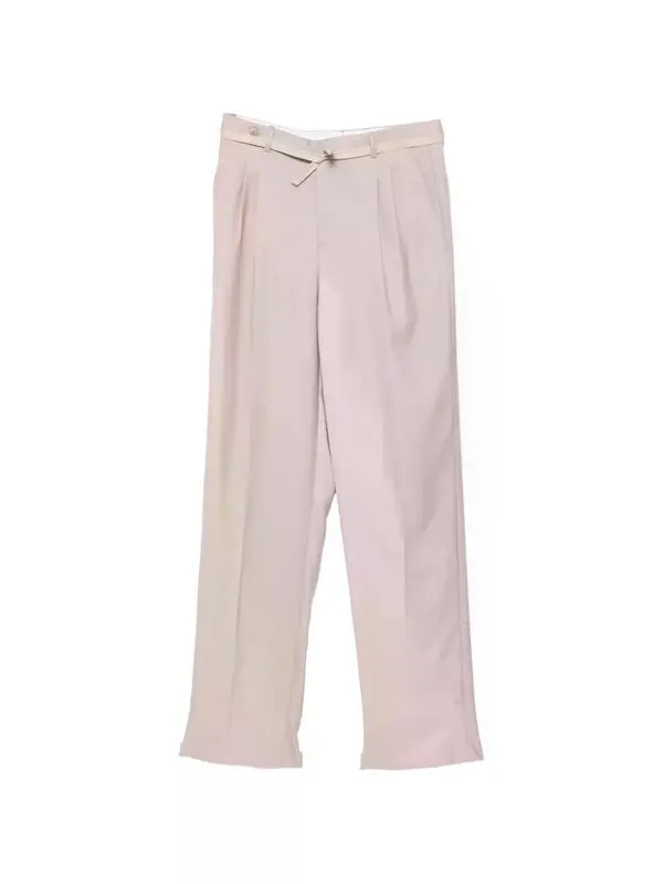 Brioni Silk Drawstring Trousers