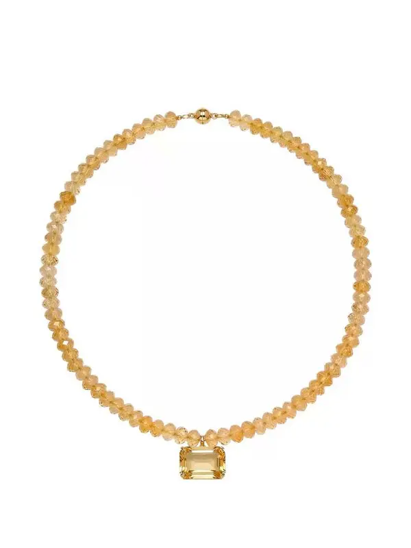 JENNIFER BEHR Sidonie Beaded Necklace - Gold