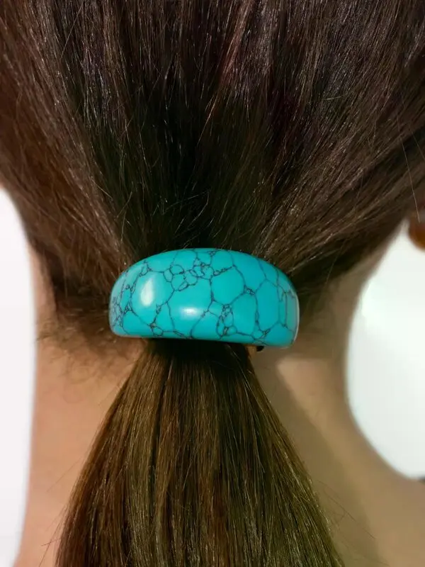 JENNIFER BEHR Winona Marble-effect Hair Tie