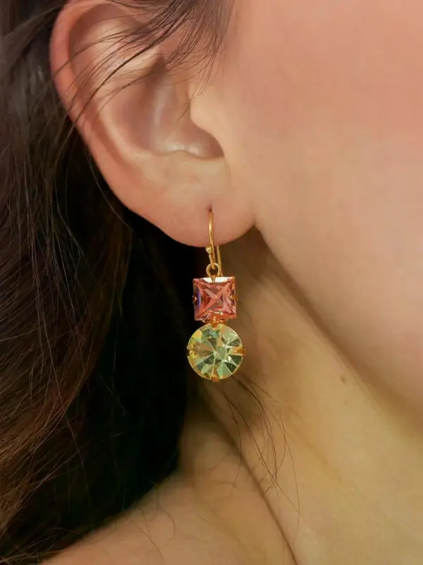 JENNIFER BEHR Kaiden Crystal-embellished Drop Earrings