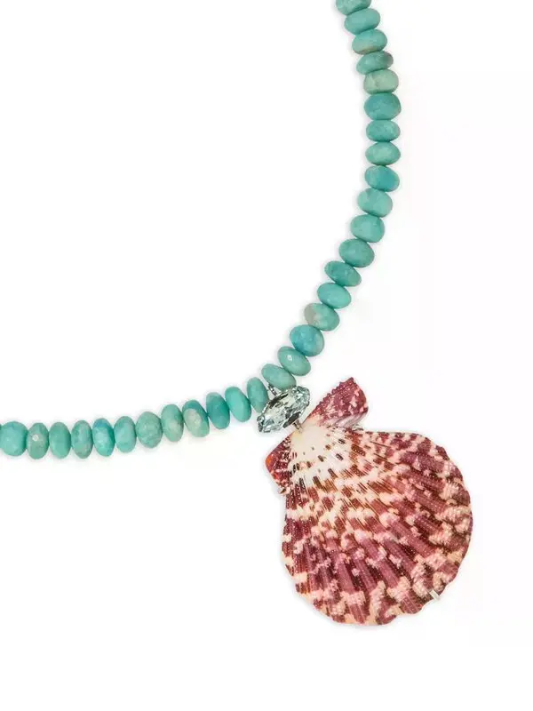 JENNIFER BEHR Carmen Shell Pendant Necklace