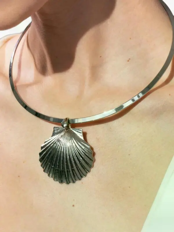 JENNIFER BEHR Dune Shell-pendant Necklace