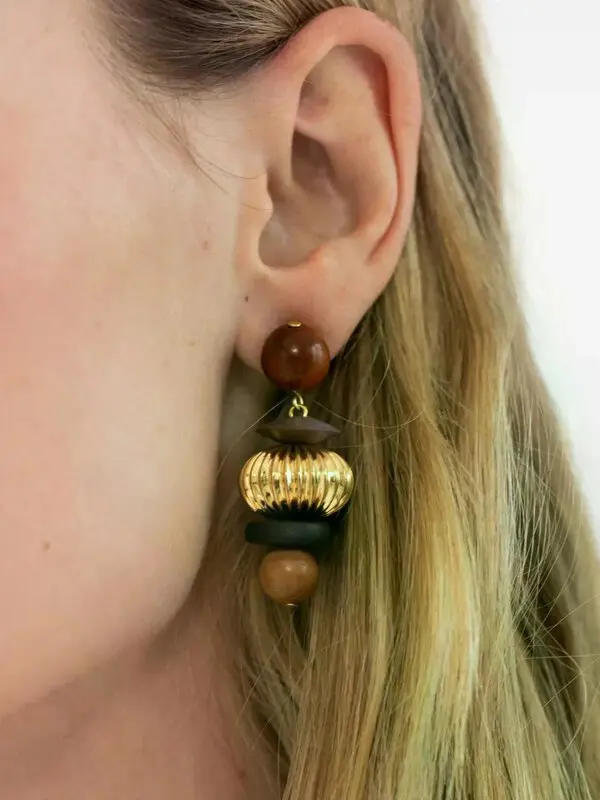 JENNIFER BEHR Beaded Drop Earrings