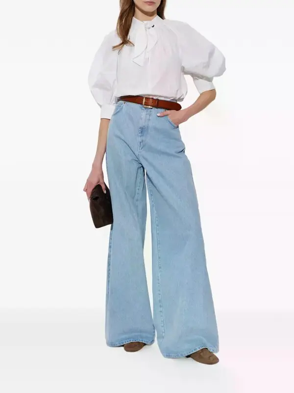 Max Mara Affari Wide-leg Jeans - Blue