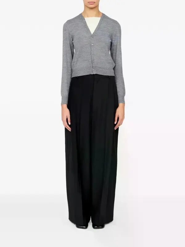MAISON MARGIELA Cropped Cotton Cardigan