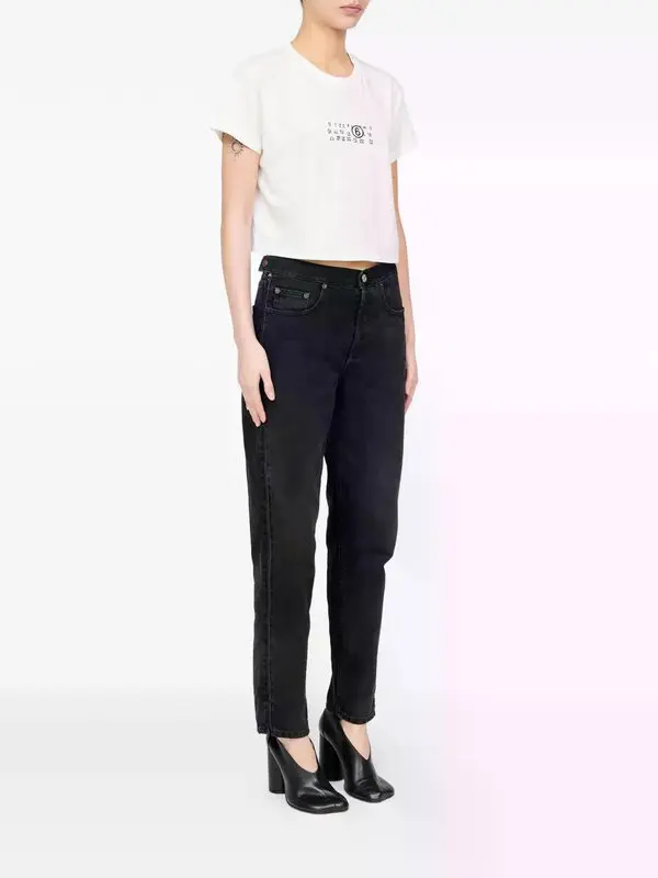 MAISON MARGIELA Overdyed T-shirt With Flipped Print