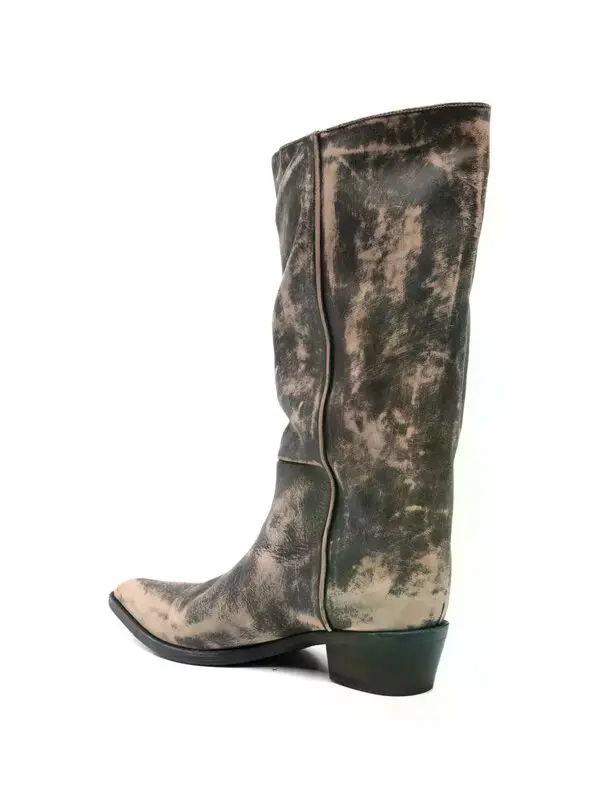 Khaite Clive Pointed-toe Boots