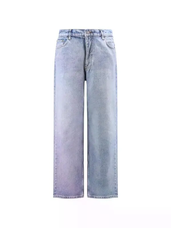 WOODBIRD Wide-leg Jeans - Blue